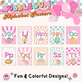 Retro Groovy Classroom Alphabet Posters | Preschool Letter Recognition ...