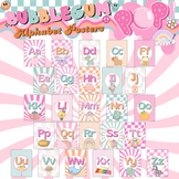 Retro Groovy Classroom Alphabet Posters | Preschool Letter Recognition ...