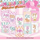 Retro Groovy Classroom Alphabet Posters | Preschool Letter Recognition ...