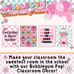 Bubblegum Pop! Classroom Posters – Carissa's Creative Kids