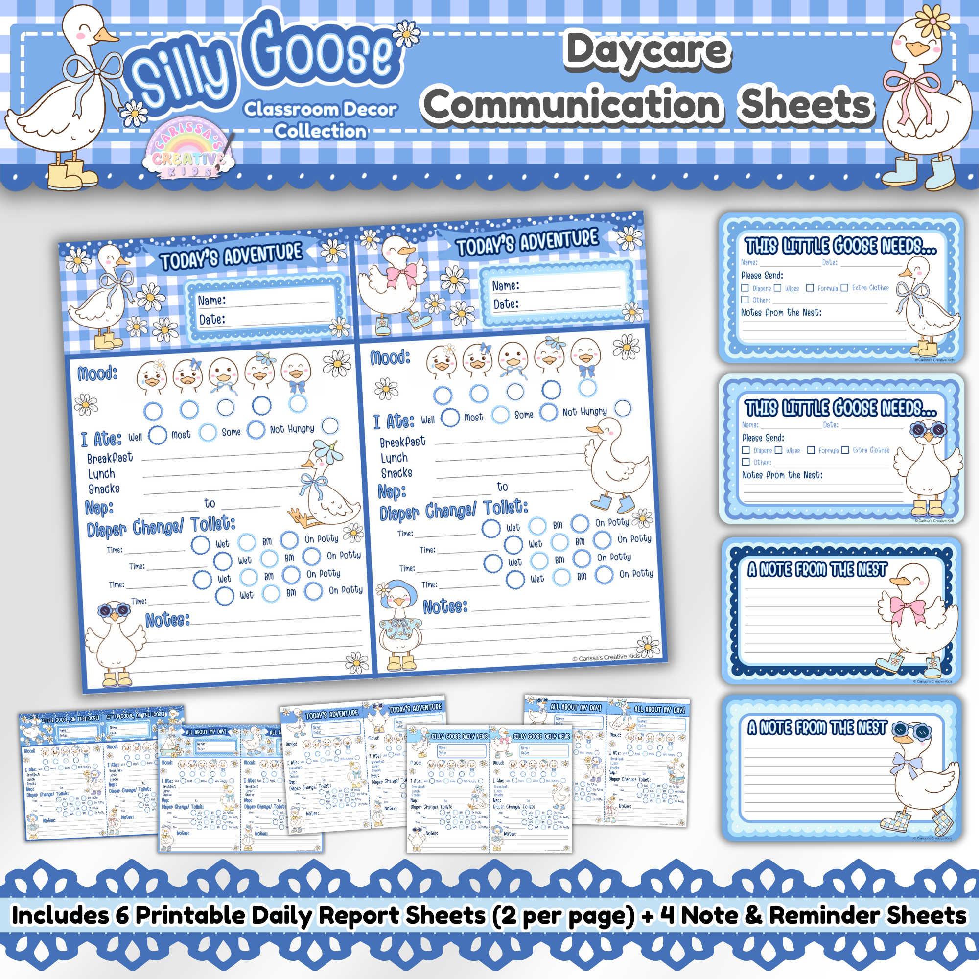 Infant Room Printables | Daycare Posters, Crib Labels & Nursery Signs ...