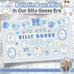 Vintage Retro Blue Ribbon Country Goose Bulletin Board Kit | Silly Goo ...